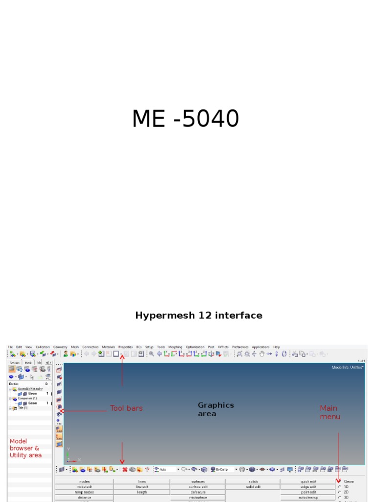 Hypermesh Presentation1 | Download Free PDF | Anisotropy | Chemistry
