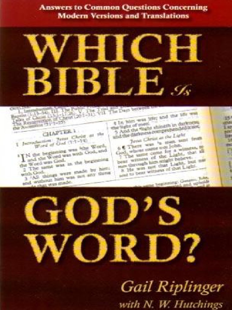 Which Bible Is Gods Word | PDF | King James Version | Lord's Prayer