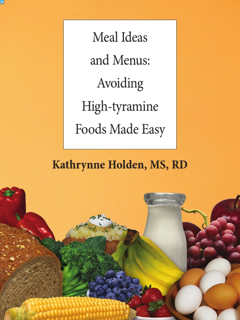 Tyramine Menu Book 06227101 | Foods | Food & Wine