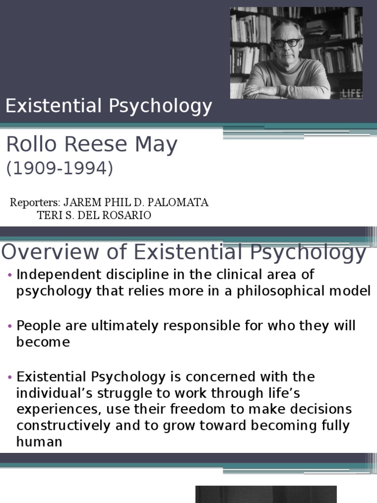 Existential Psychology Report | Existentialism | Anxiety