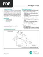 Fluke 725 Datasheet | PDF | Thermocouple | Battery (Electricity)