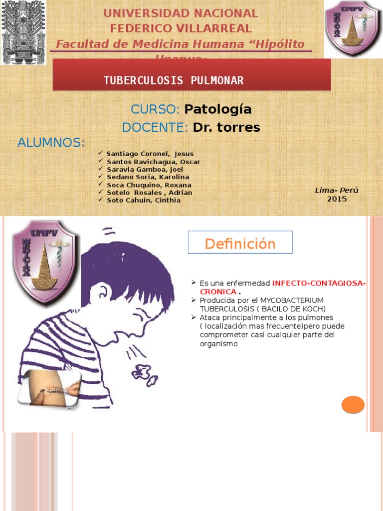 Exposicion Tuberculosis DR - Torres | PDF | Tuberculosis | Anatomia animal