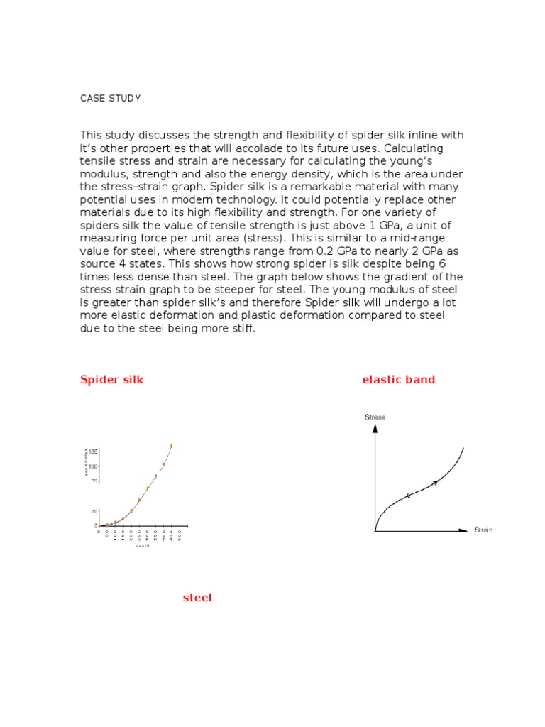 Case Study | PDF | Strength Of Materials | Deformation (Engineering)