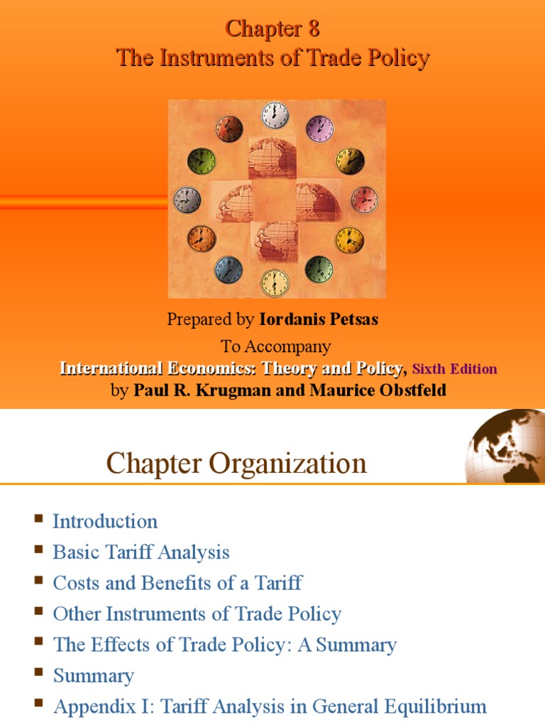 The Instruments of Trade Policy | PDF | Tariff | Exports