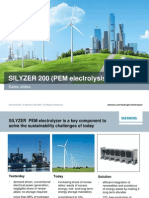 Silyzer 300: The Next Paradigm of PEM Electrolysis | PDF | Hydrogen ...