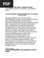 Ang Kredo NG Niseno (Nicene Creed) | PDF