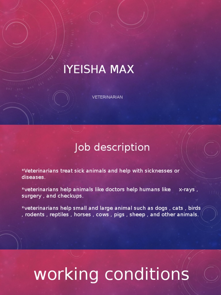 Veterinarian Career Overview and Earnings | PDF | Wellness