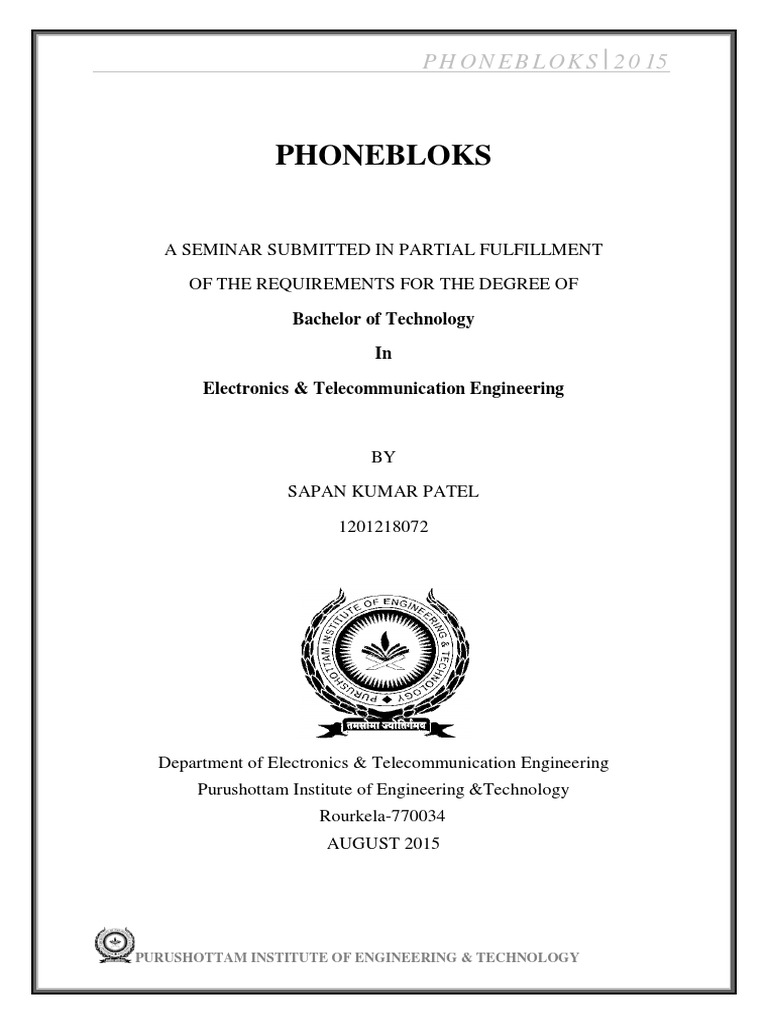 Phonebloks Report | PDF