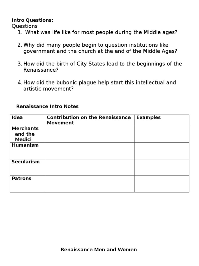 Renaissance and Reformation Overview | PDF | Indulgence | Renaissance