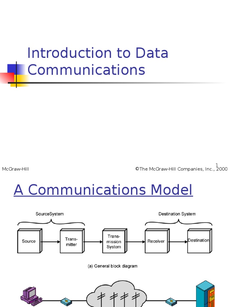 Introduction To Data Communications: Mcgraw-Hill ©the Mcgraw-Hill ...
