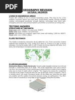 Volcanoes and Earthquakes Revision IGCSE Geography | PDF | Volcano ...