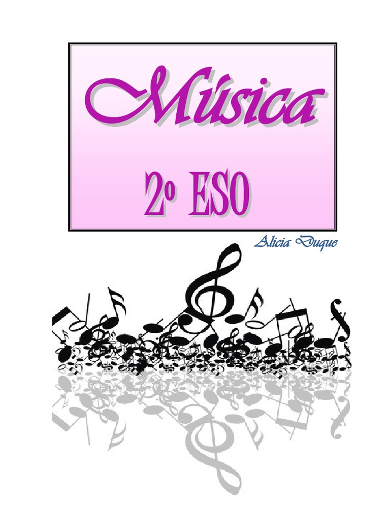 Música 2º ESO: Contenidos y Ejercicios | PDF | Sonido | Tempo