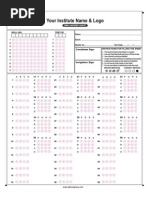 150 Questions OMR Sheet | PDF | Writing Implements | Stationery