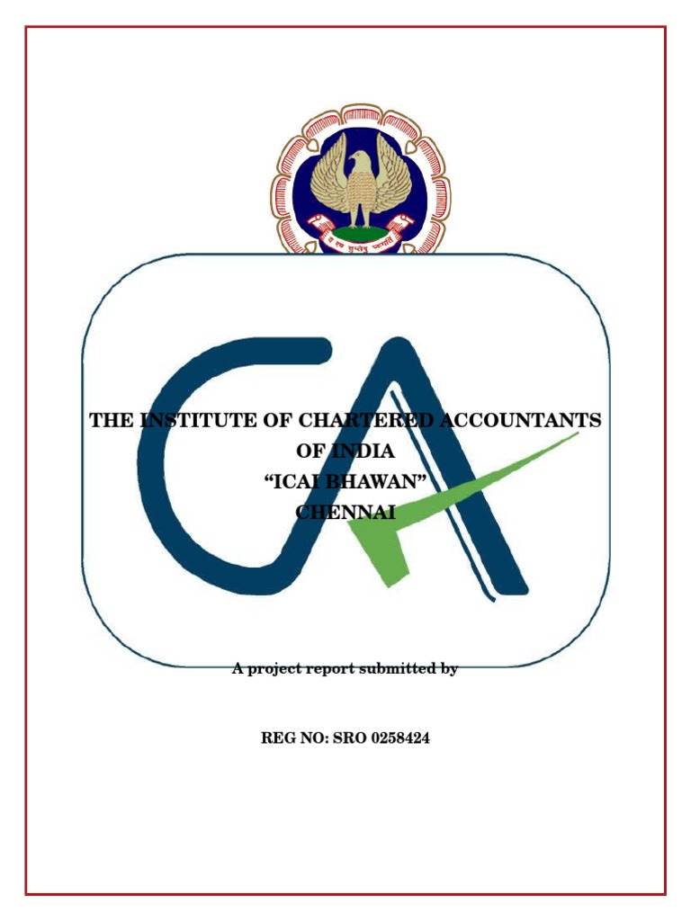 The Institute of Chartered Accountants of India "Icai Bhawan" Chennai | PDF