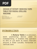 Rotary Table Manual | PDF | Rotation | Screw