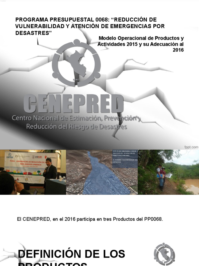 Cenepred | PDF | La seguridad | Planificación