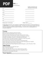 Nonfiction Reading Response | PDF | Games & Activities