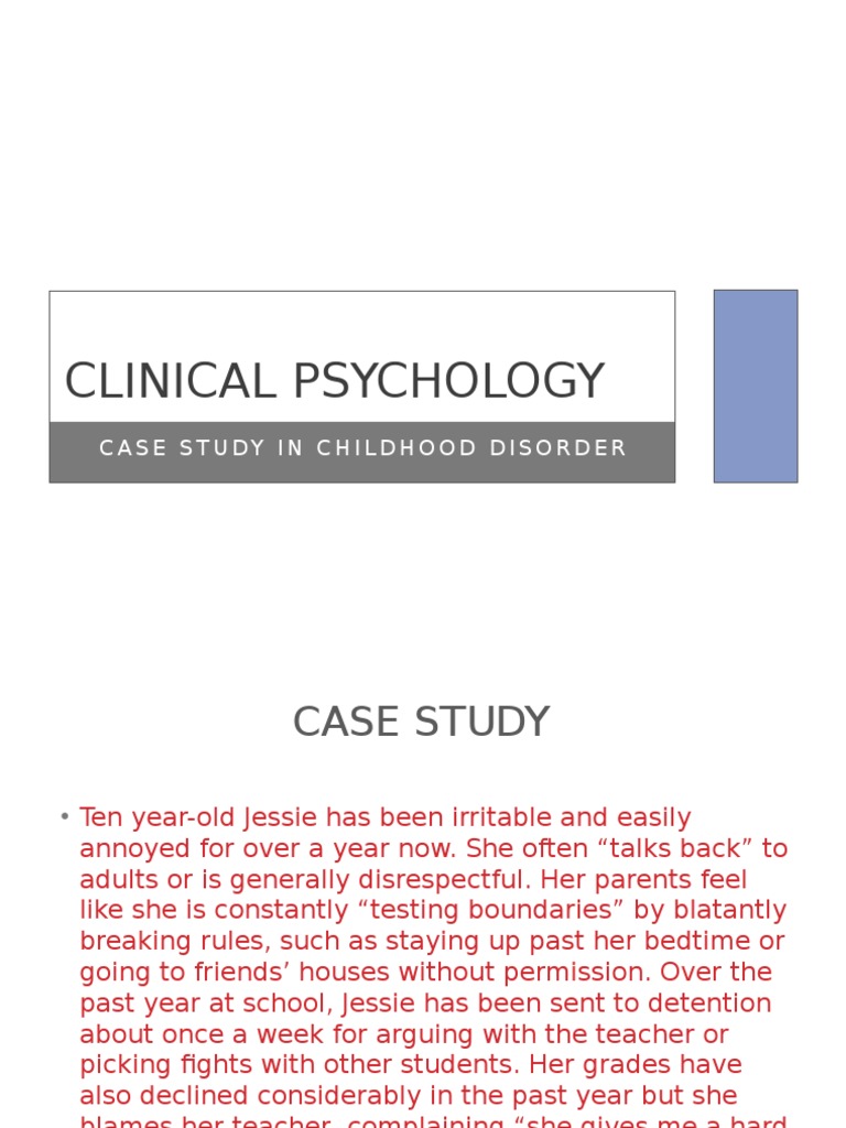 Oppositional Defiant Disorder | PDF | Medical Diagnosis | Clinical ...