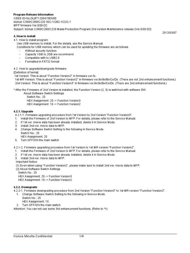How To Install Firmware | PDF | Device Driver | Usb