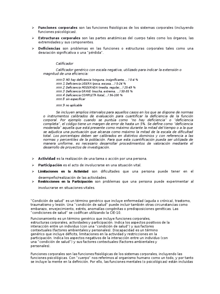 Funciones Corporales Son Las Funciones Fisiológicas de Los Sistemas ...