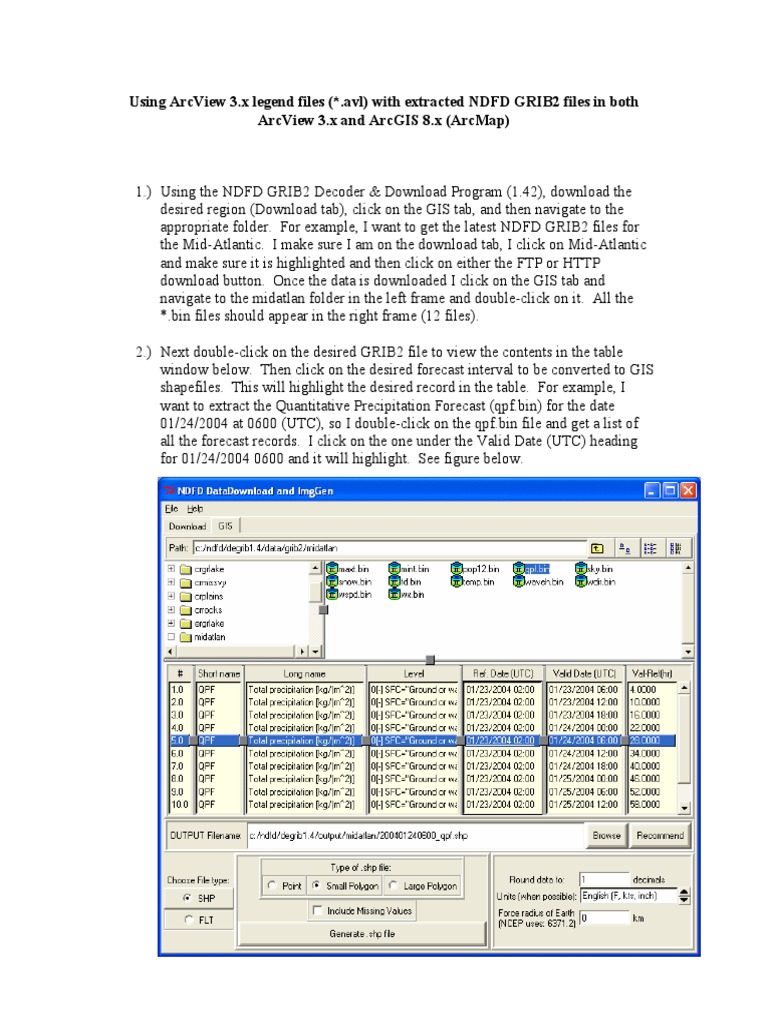 Arcview Legends Tutorial | PDF | Filename | Computer File