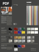 Alucobond Color Chart | PDF | Color | Silver