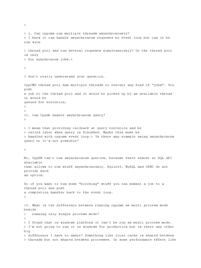 Artyom Beilis Explannation | PDF | Library (Computing) | Thread (Computing)