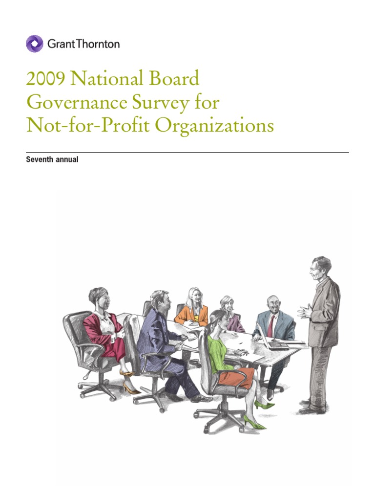 NFP Board Governance Survey 2009 | PDF | Audit Committee | Board Of ...