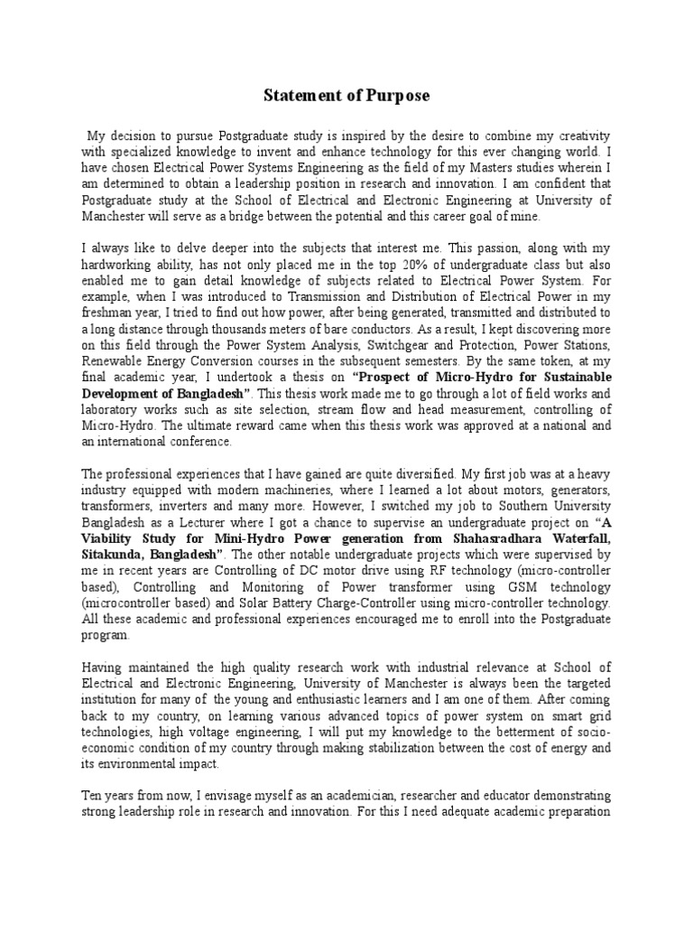 SOP Based On Power System | PDF | Electric Power System | Electricity