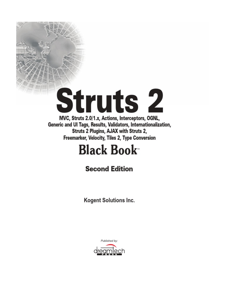 Struts2 Black Book | PDF | Java Server Pages | Class (Computer Programming)