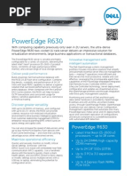 Poweredge r660 Spec Sheet | PDF | Solid State Drive | Computing