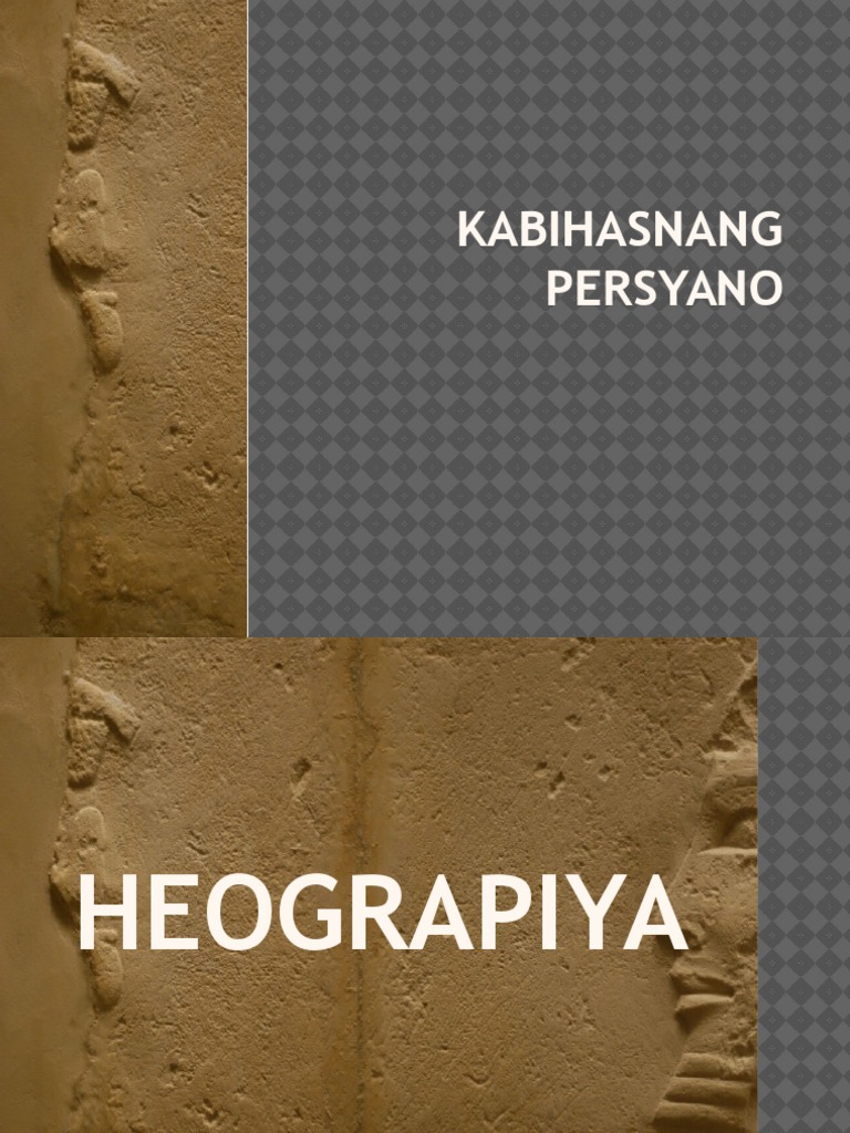 Kabihasnang Pesyano | PDF