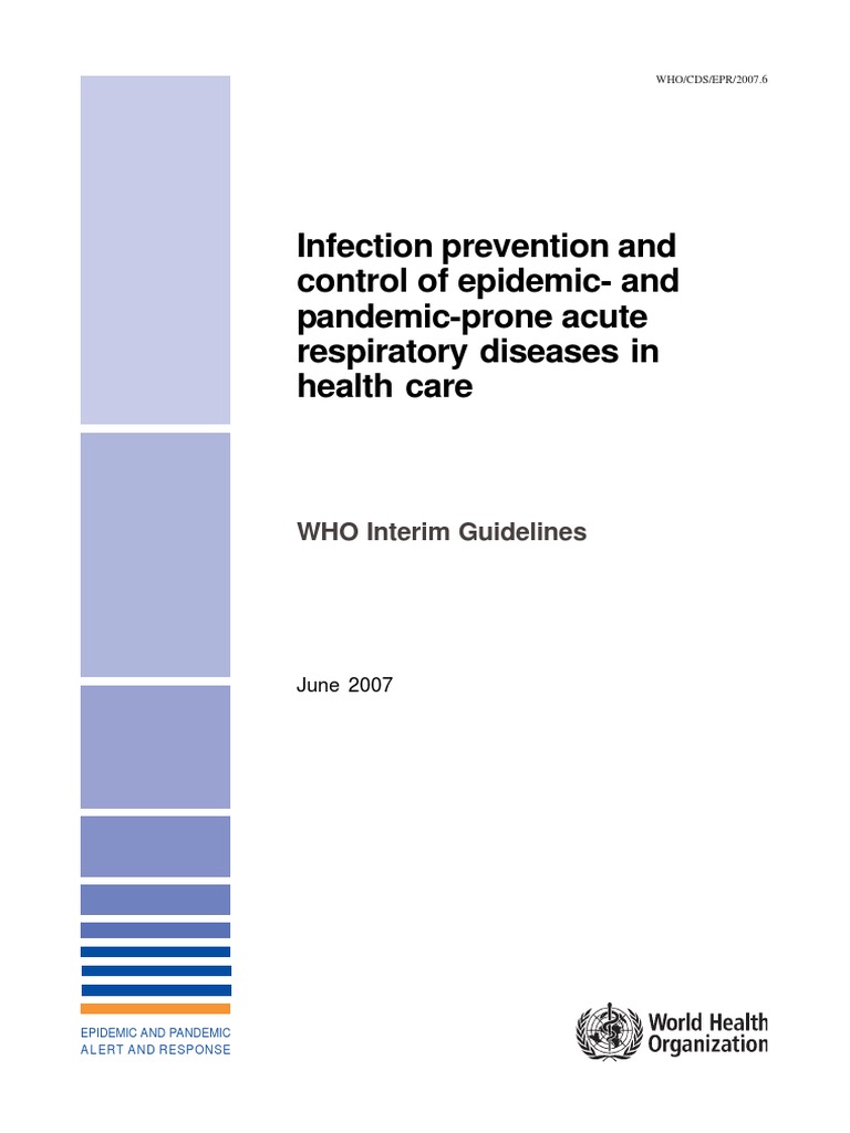 WHO Guidelines For Infection Prevention and Control | PDF | Wellness ...