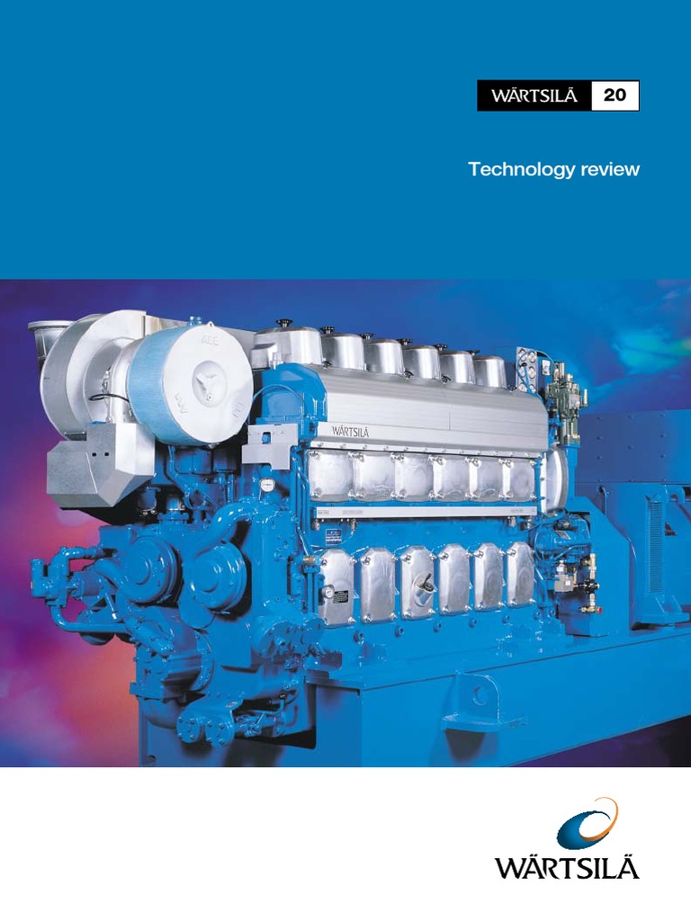 Wartsila 20 TR - 2004 | PDF | Cylinder (Engine) | Internal Combustion ...
