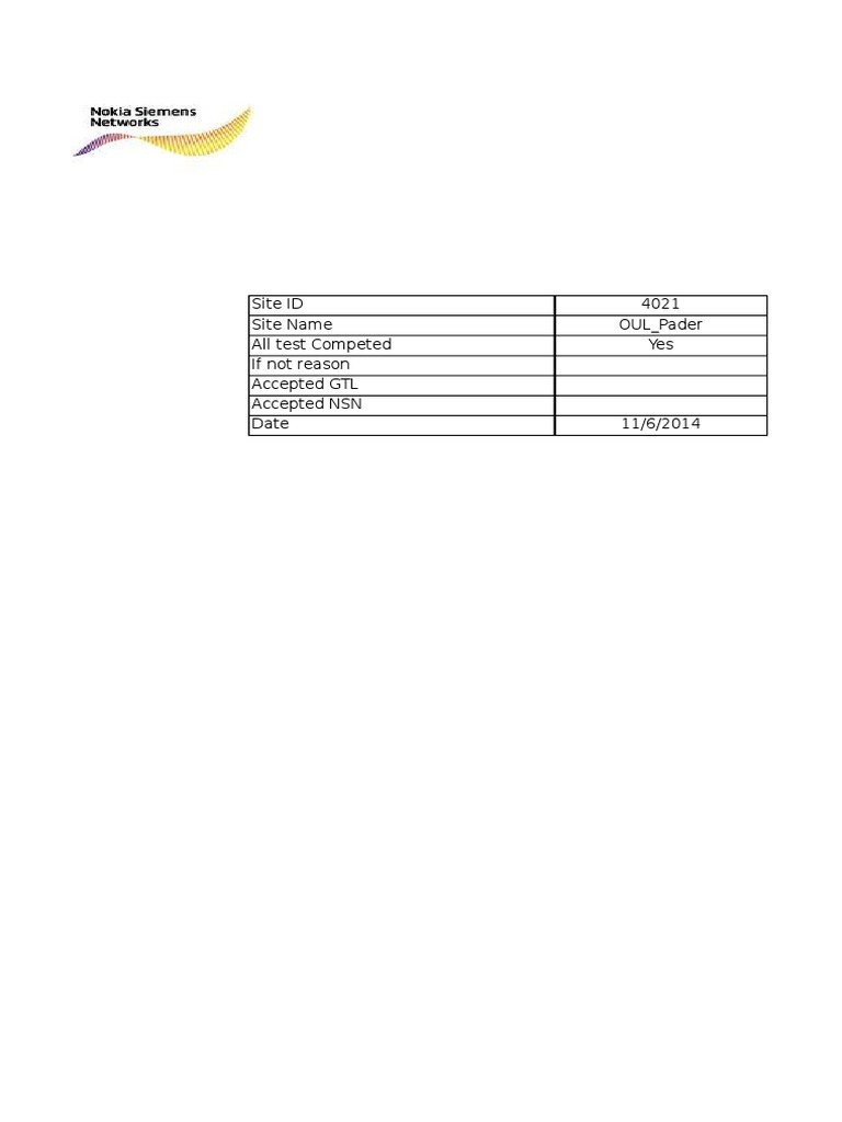 Pader Report-Sample Report | PDF | High Speed Packet Access | Radio ...