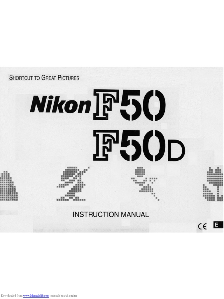Nikon F50 SLR Manual | PDF | Autofocus | Exposure (Photography)