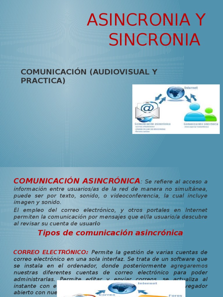 Asincronia y Sincronia | PDF | Correo electrónico | Gmail