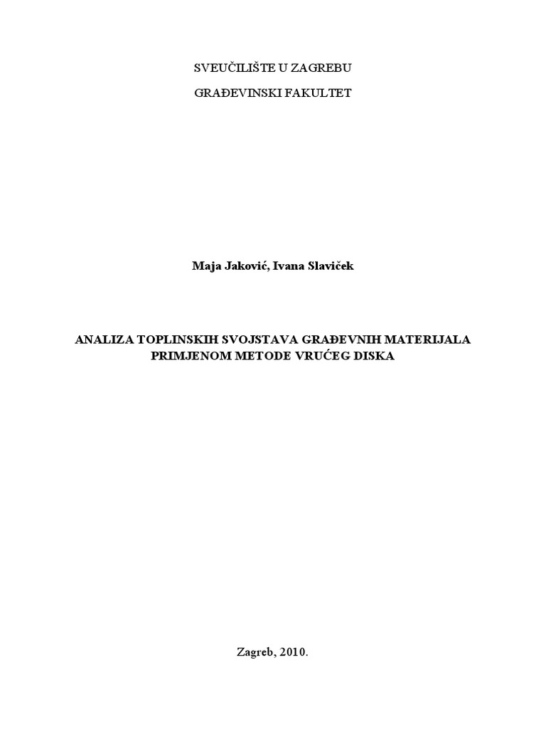 Toplinska Izolacija | PDF