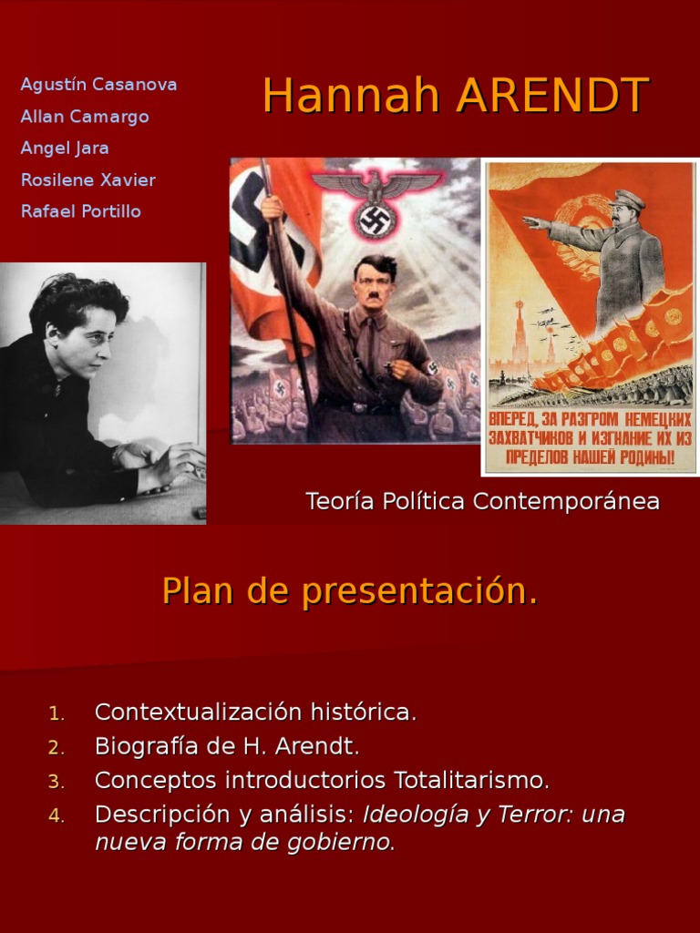 Arendt | PDF | Hannah Arendt | Filosofía