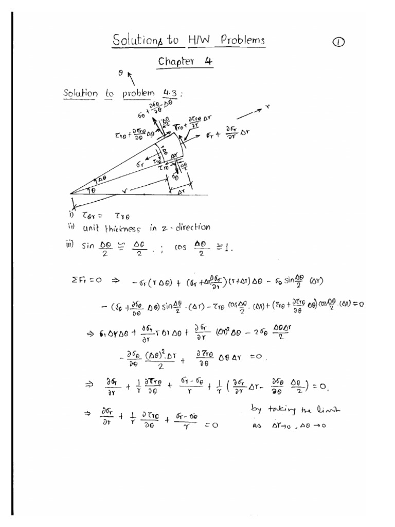 Solution CH 4 Crandall Solid Mechanics | PDF