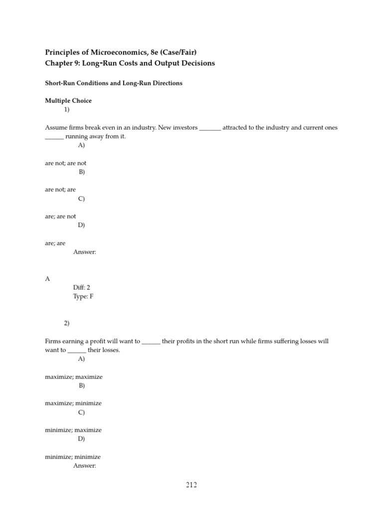 Short-Run Shutdown Decisions in Firms | PDF | Finance & Money ...