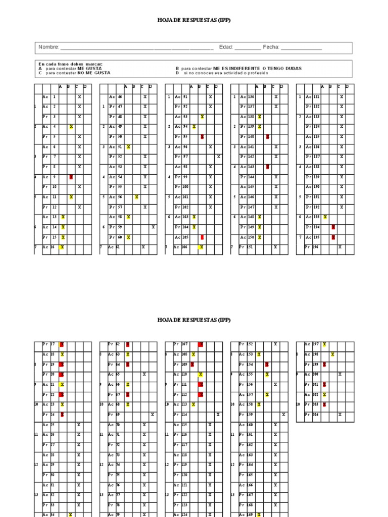 Plantilla de Calificación Del IPP+1 | PDF | Economista | Negocios (general)
