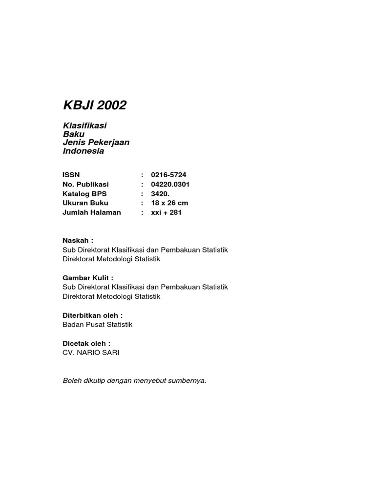 Kbji 2002 | PDF | Bisnis | Komputer