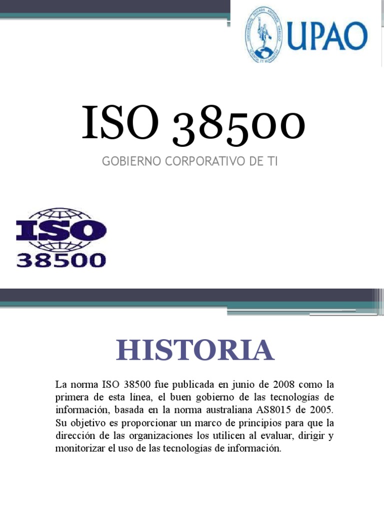 Iso 38500 | PDF | Business | Science