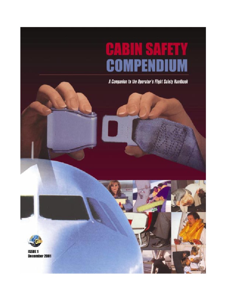 Cabin Safety Compendium | PDF | Flight Attendant | Baggage