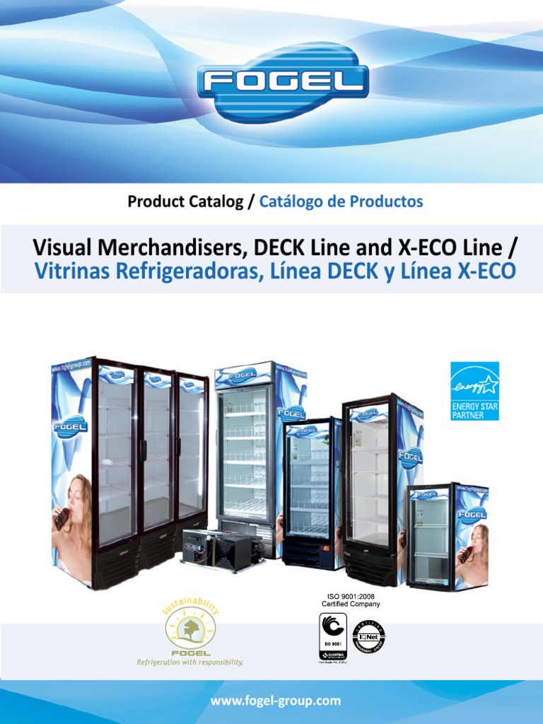 Catalogo Fogel Refrigeradores Verticales | Diodo emisor de luz ...