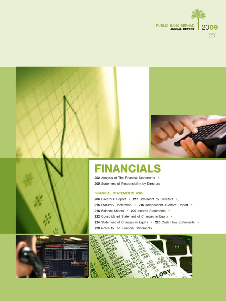 Public Bank Annual Report 2009 | PDF | Audit | Securities (Finance)