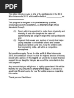 Pageant Program Flow | PDF | Fashion | Clothing