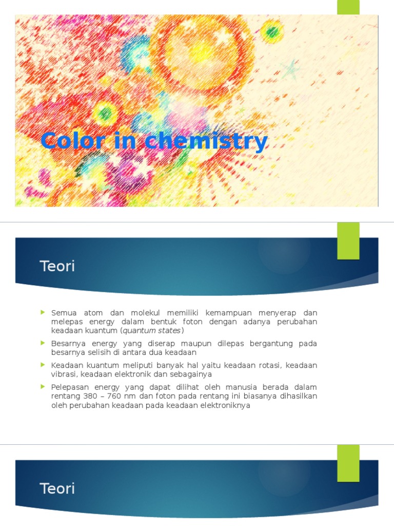 Color in Chemistry | PDF