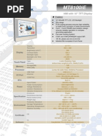 MT8072iP Datasheet ENG | PDF | Liquid Crystal Display | Backlight